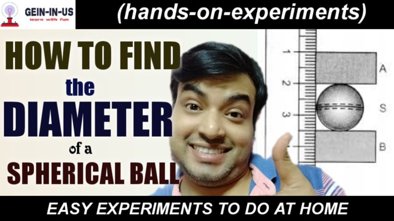 HOW TO MEASURE THE DIAMETER OF A SPHERICAL BALL – GENIUS EDUCATION HUB